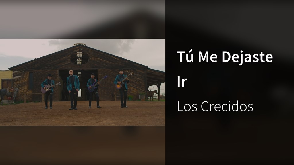 Tú Me Dejaste Ir(音楽・ライブ / 2019) - 動画配信 | U-NEXT 31日間無料トライアル