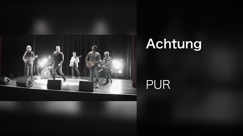 Achtung(音楽・ライブ / 2015) - 動画配信 | U-NEXT 31日間無料トライアル