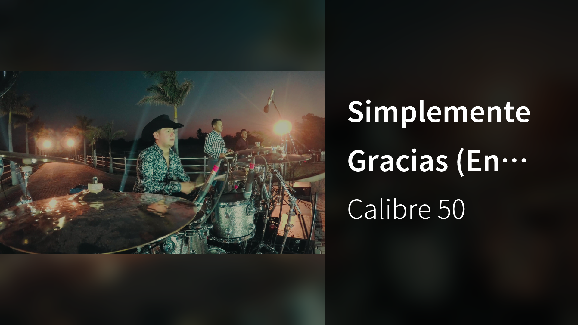 Simplemente Gracias (En Vivo)(音楽・ライブ / 2020) - 動画配信 | U-NEXT 31日間無料トライアル