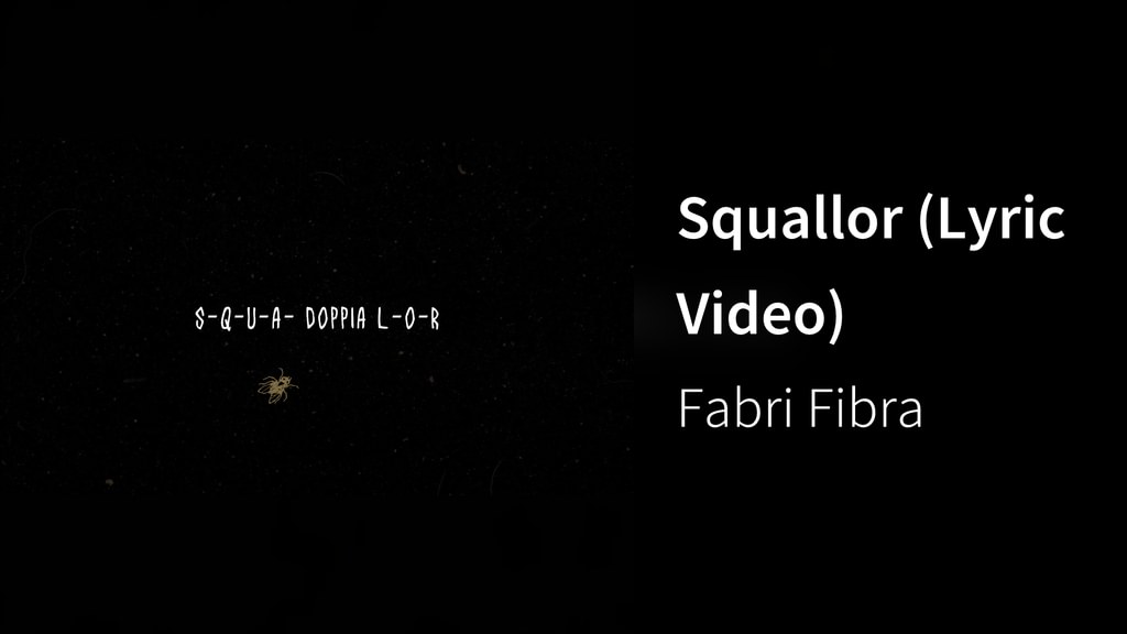 Squallor (Lyric Video)(音楽・ライブ / 2025) - 動画配信 | U-NEXT 31日間無料トライアル