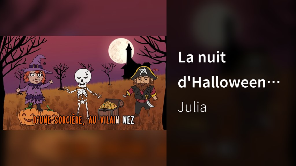 La nuit d'Halloween (Lyric Video)(音楽・ライブ / 2022) - 動画配信 | U-NEXT 31日間無料 ...